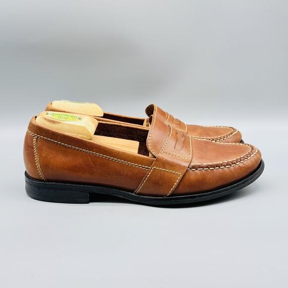 Cole Haan | Shoes | Cole Haan Shoes Mens 95 Brown Leather Penny Loafers ...